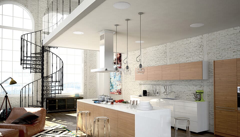 Kitchen ceiling speakers | Smart Home Sounds