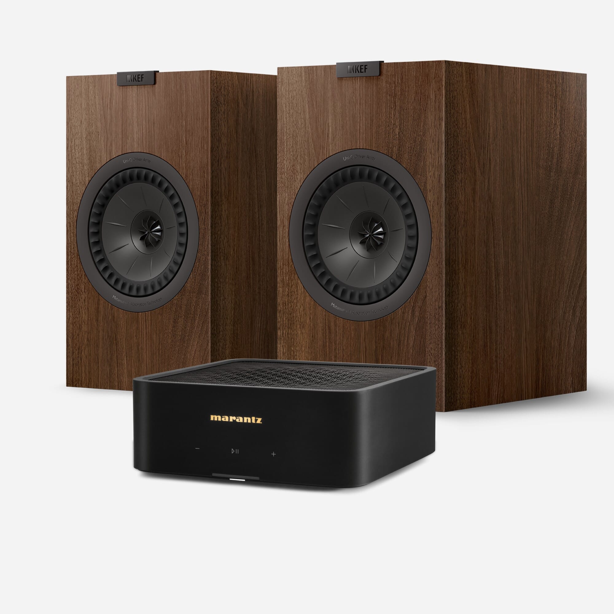 Buy Marantz Model M1 & KEF Q3 Meta (Walnut) | Smart Home Sounds