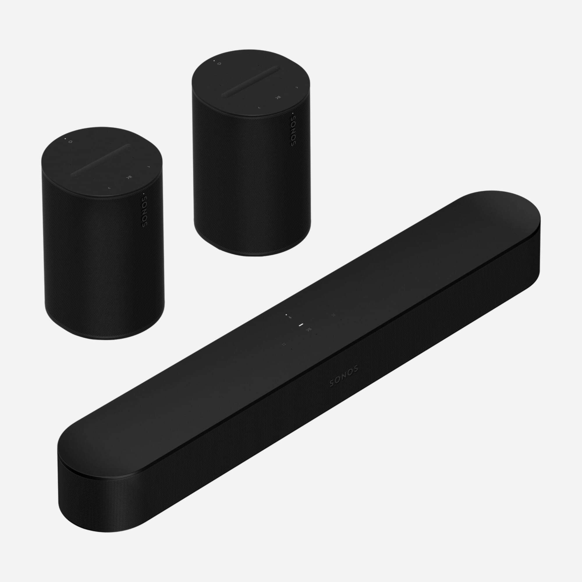 Buy Sonos Beam + 2 x Sonos ERA 100 (Black) | Free 6 Year Warranty ...