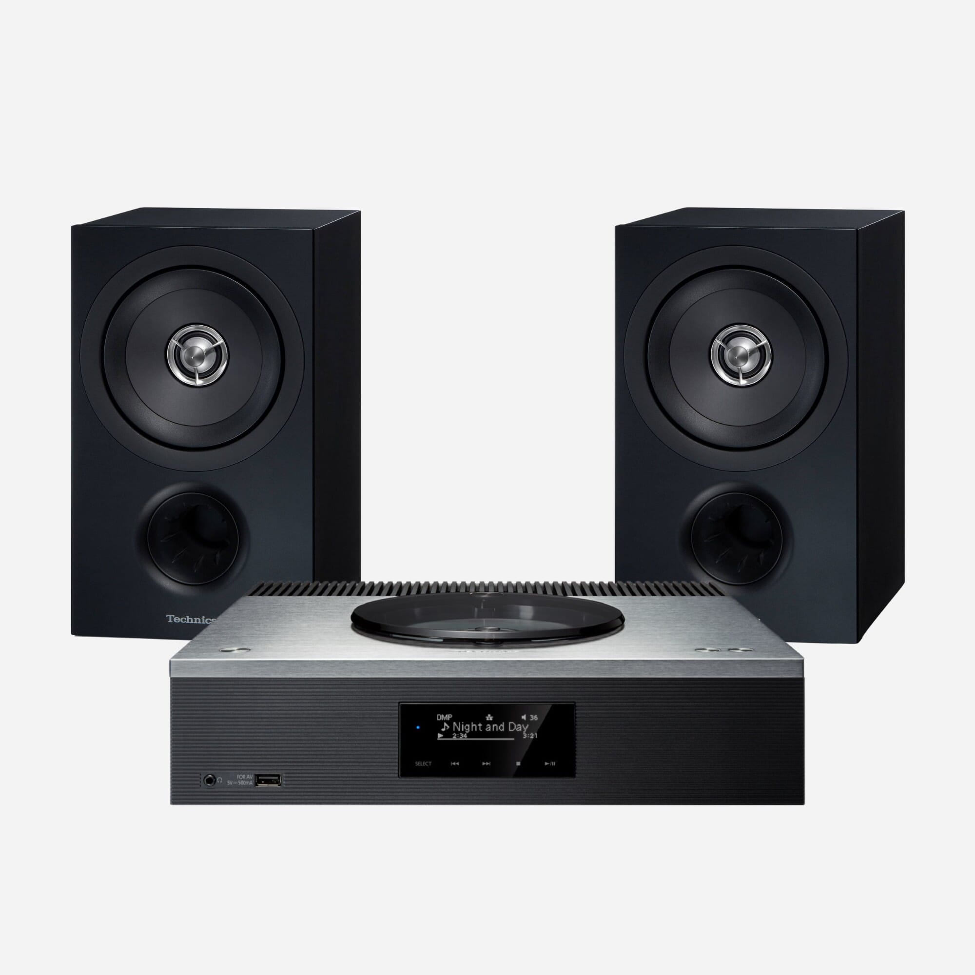 Buy Technics SA-C600 & SB-C600 Speakers (Silver) | Smart Home Sounds