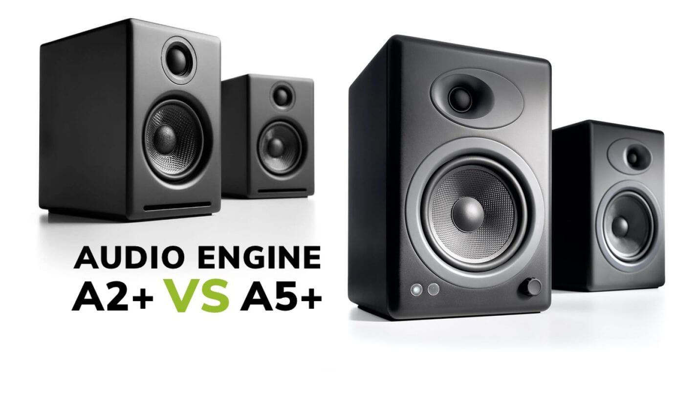 Audioengine A2+ vs A5+ Wireless Speakers Comparison
