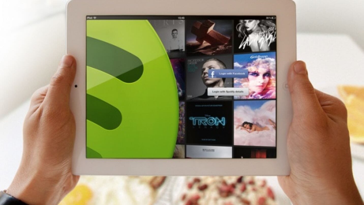Spotify Arrives On ipad