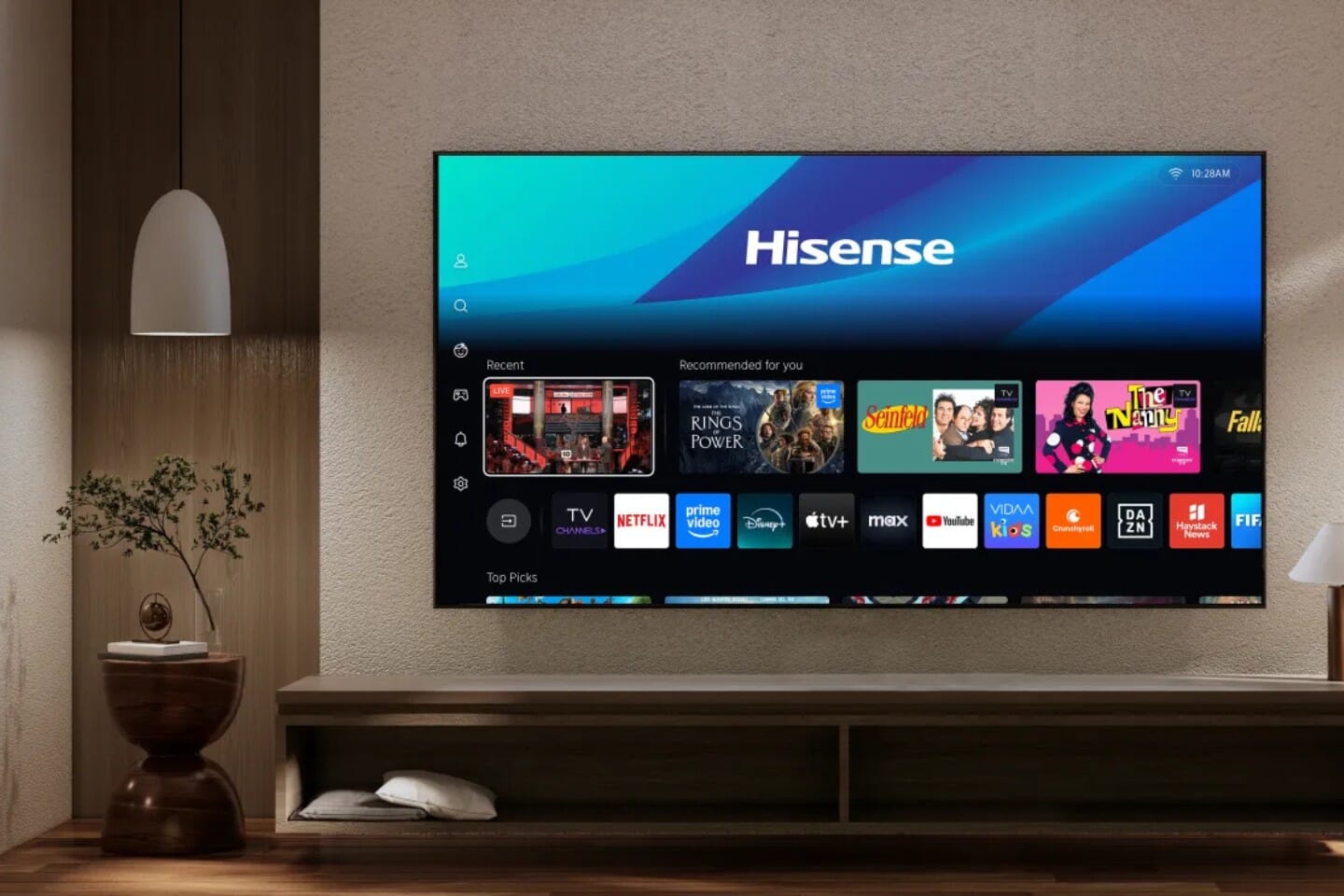Hisense U7Q 100” Mini LED 4K Smart AI TV | 100U7QTUK | Smart Home Sounds