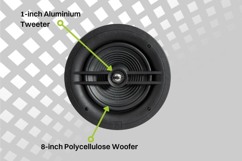 JBL Stage 280C In-Ceiling Speaker (Single) | Smart Home Sounds
