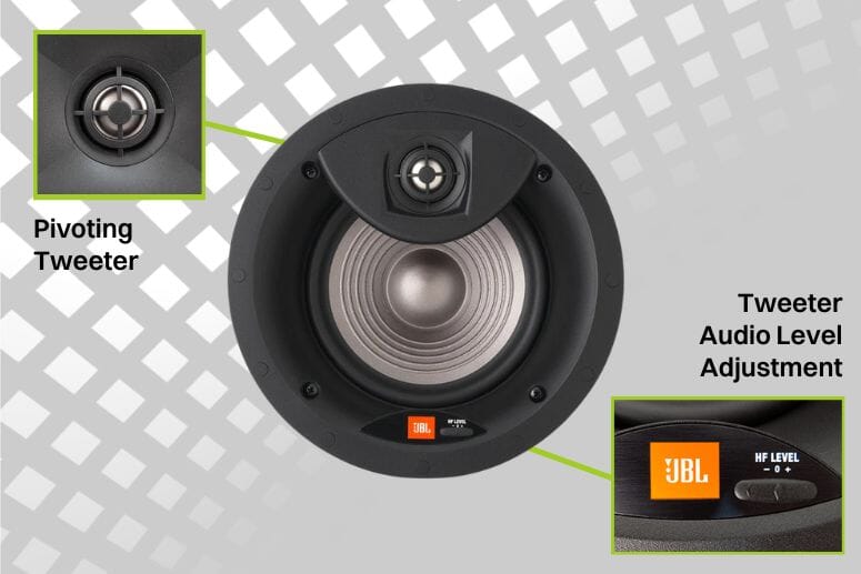 JBL Studio 2 6IC In-Ceiling Speaker (Single) | Smart Home Sounds