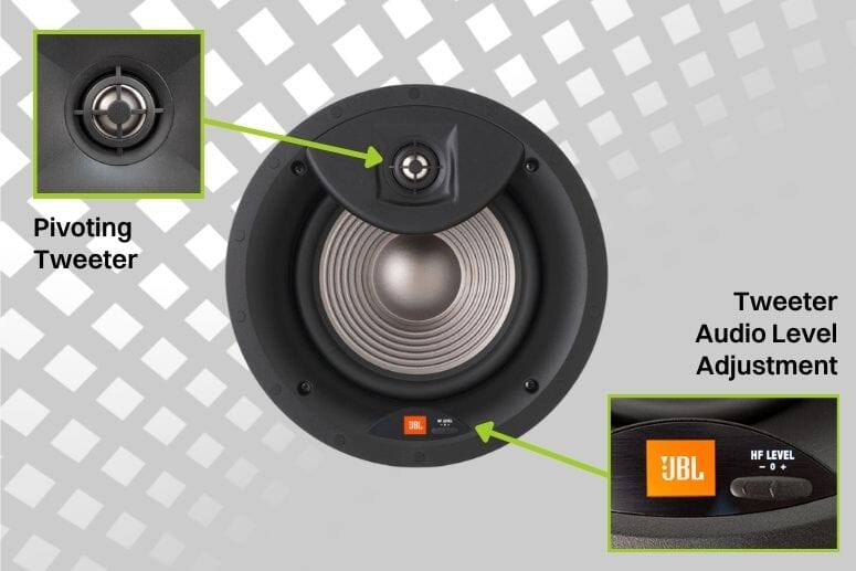 JBL Studio 2 8IC In-Ceiling Speaker (Single) | Smart Home Sounds