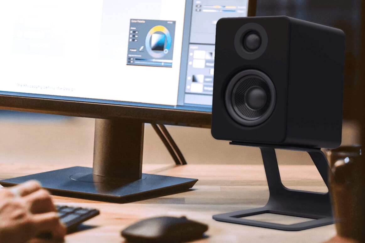 Kanto Audio SE2 Elevated Desktop Speaker Stands | Smart Home Sounds