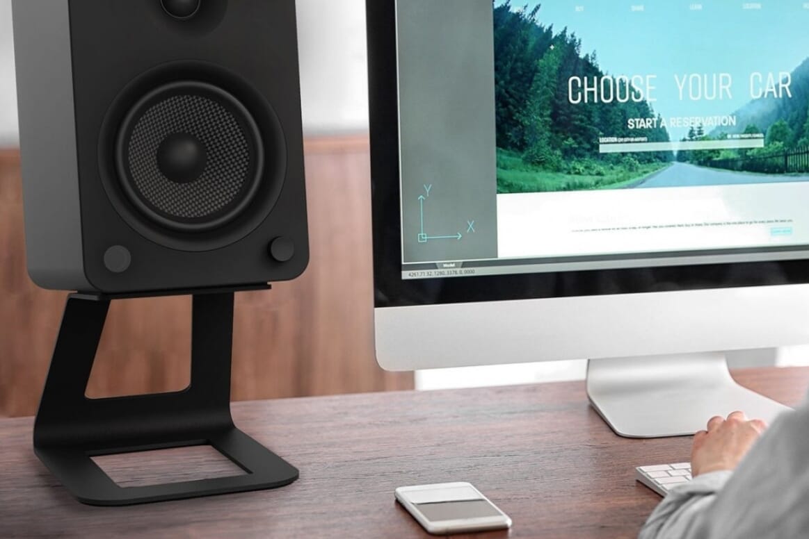 Kanto Audio SE6 Elevated Desktop Speaker Stands | Smart Home Sounds