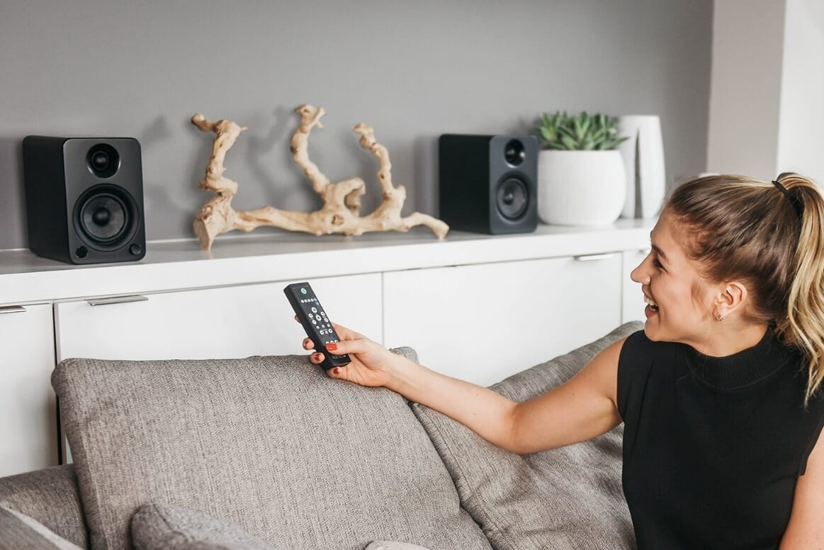 Kanto YU4 Powered Bookshelf Speakers (Pair) | Smart Home Sounds