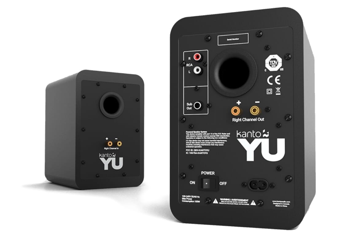Kanto YU Powered Bookshelf Speakers (Pair) | Smart Home Sounds