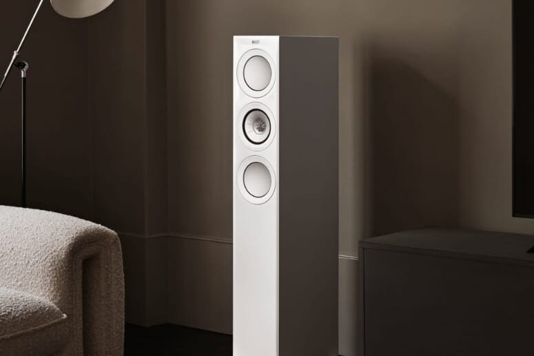 KEF R5 Meta | Compact Floorstanding Speaker | Smart Home Sounds
