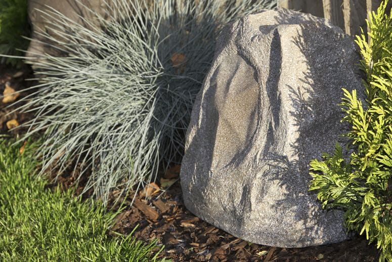 Lithe All In One Bluetooth Outdoor Garden Rock Speaker (Pair) | Free ...