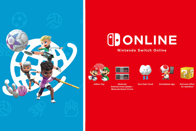 Nintendo Switch Console & Nintendo Switch Sports Bundle | Smart Home Sounds