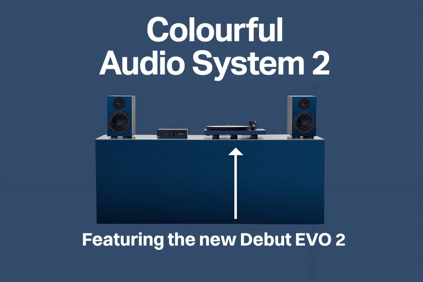 Pro-Ject Colourful Audio System 2 | Smart Home Sounds