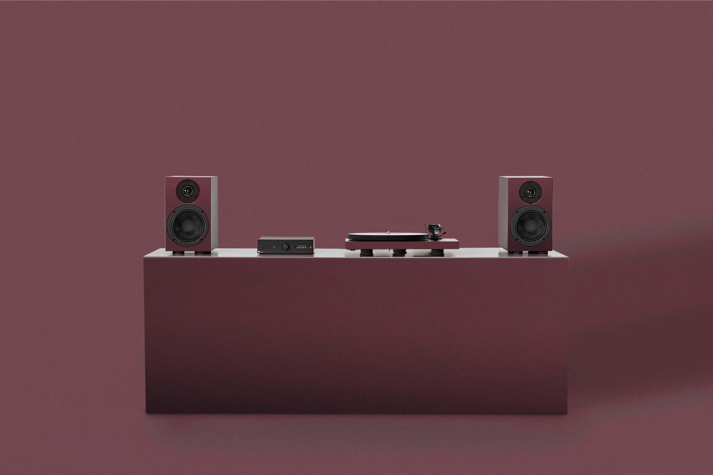 Buy Pro-Ject Colourful Audio System E (Walnut) | Smart Home Sounds