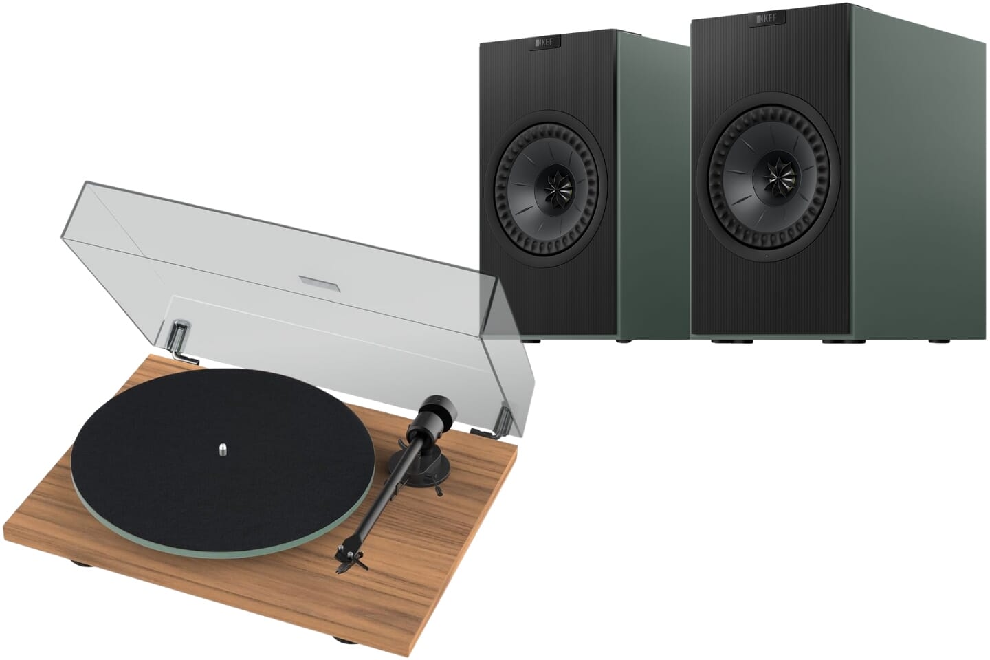 Pro-Ject T1 EVO + KEF Coda W | Turntable & Speaker Bundle | Smart Home ...