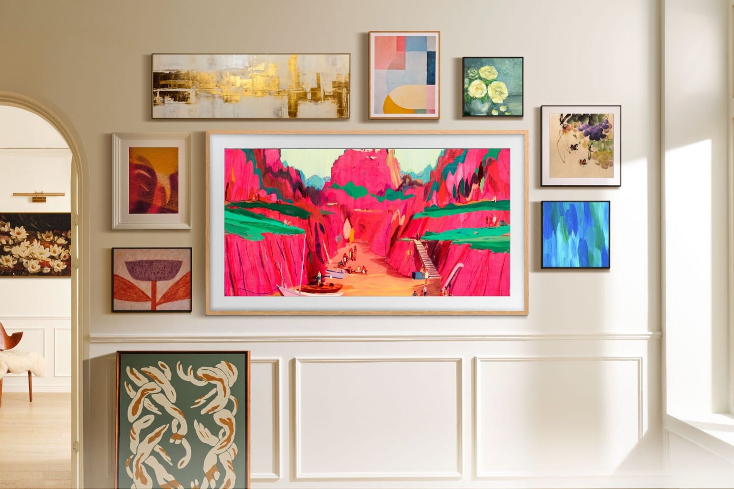 Samsung The Frame LS03FA 43” QLED 4K Art Mode Smart TV | QE43LS03FA | Smart Home Sounds