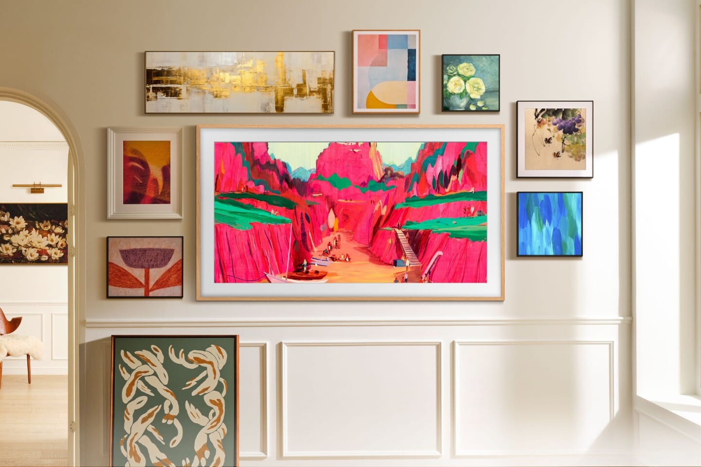 Samsung The Frame Pro LS03FW 65” Neo QLED 4K Vision AI Smart TV ...