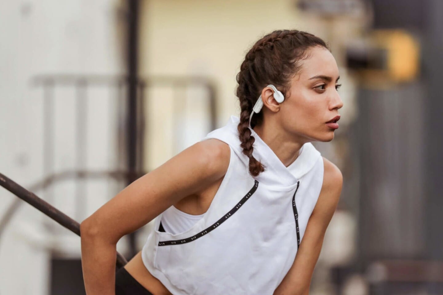 Shokz OpenMove | Open-Ear Bone Conduction Headphones | Smart Home Sounds