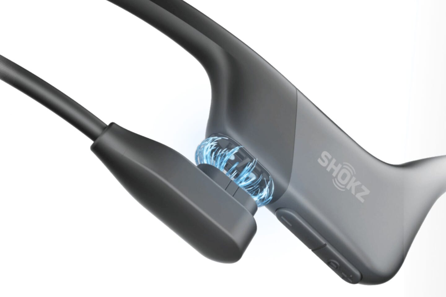 Shokz OpenRun | Open-Ear Bone Conduction Headphones | Smart Home Sounds