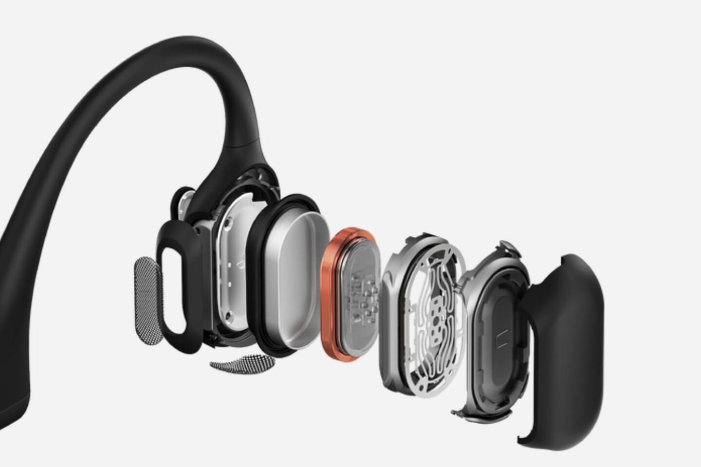 Shokz OpenRun Pro Mini | Open-Ear Bone Conduction Headphones | Smart ...