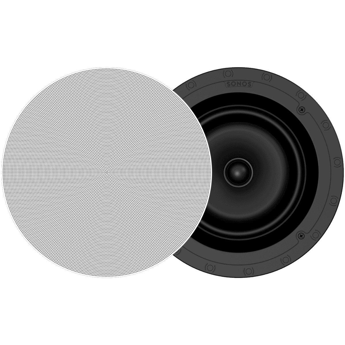 Sonos In-Ceiling Speaker By Sonance | 8-inch (Pair) | Smart Home Sounds